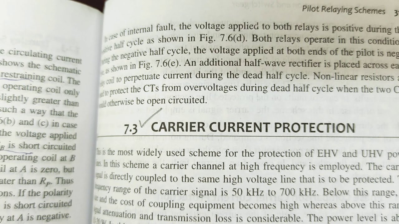 M3- Phase Comparison Carrier current protection - YouTube