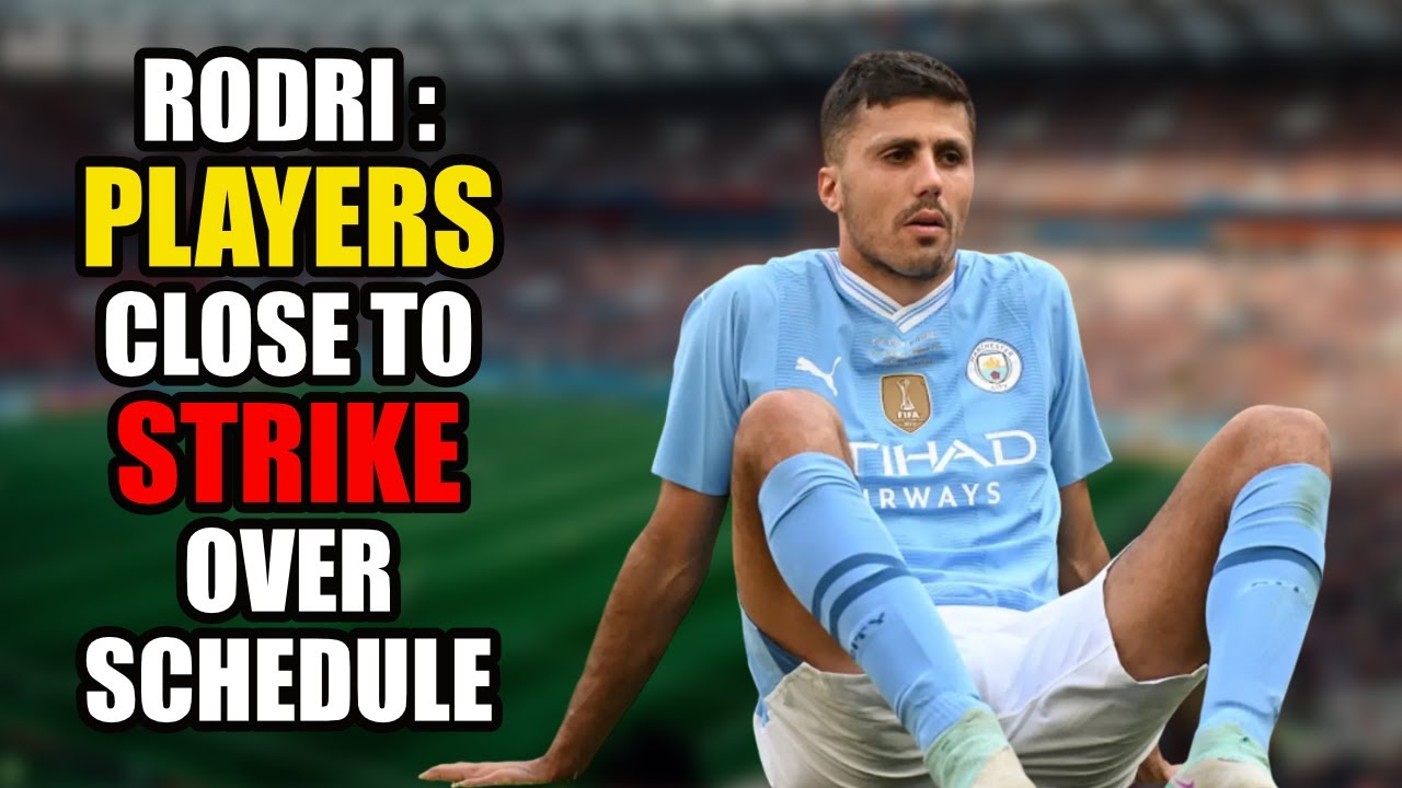 Rodri “Players Close To Strike Over Schedule" Martial Leaving Man Utd ...