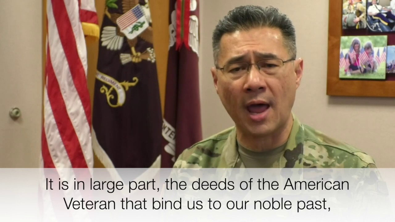 COL Melton Veterans Day Message 2019 - YouTube