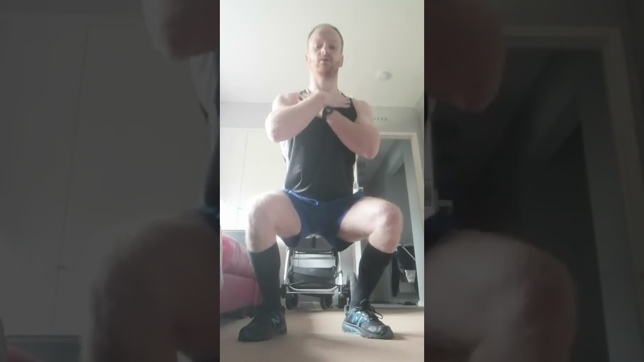 How To Do A Deep Squat Stretch - Quick & Simple Stretching Exercise ...