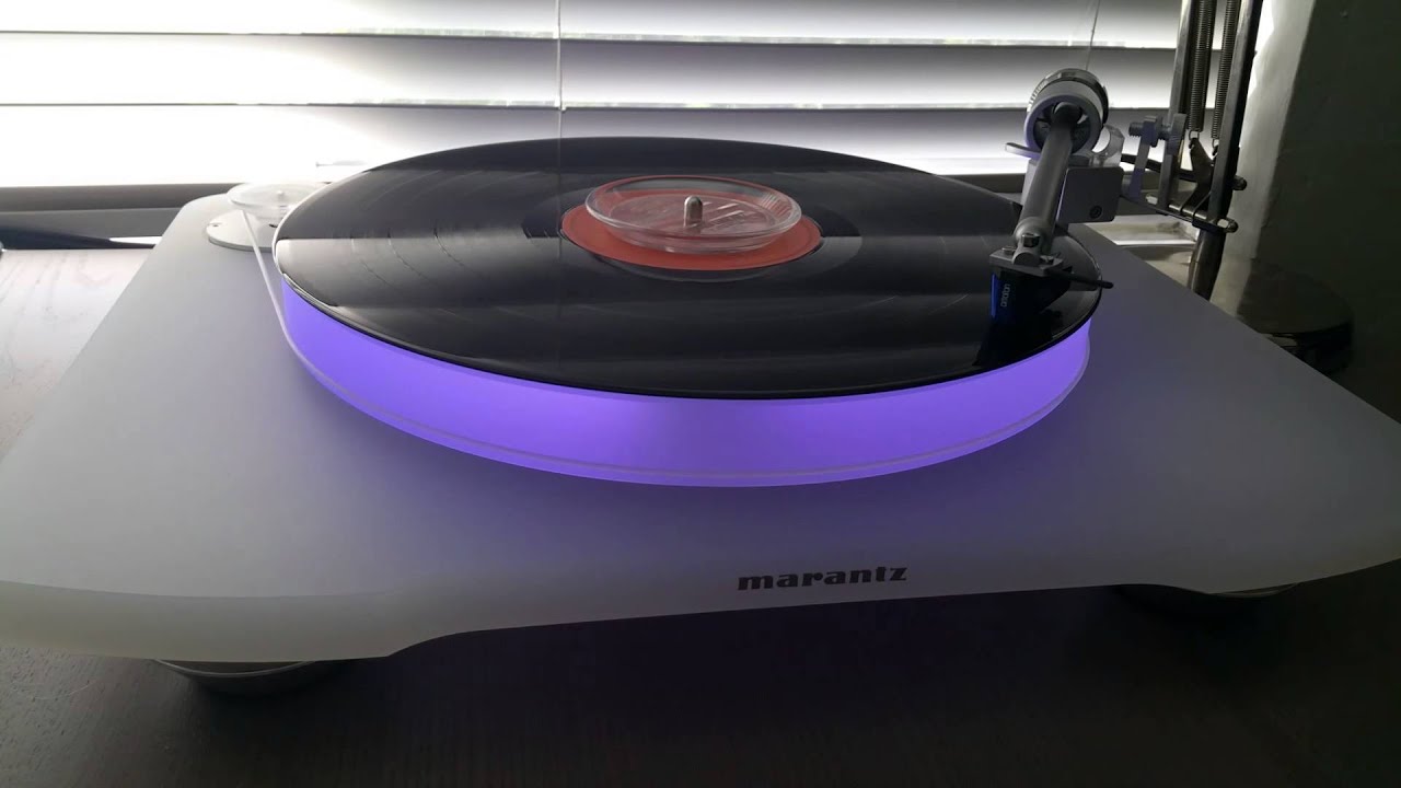Marantz TT-15S1 Basic RGB LED Turntable Modificaton - YouTube