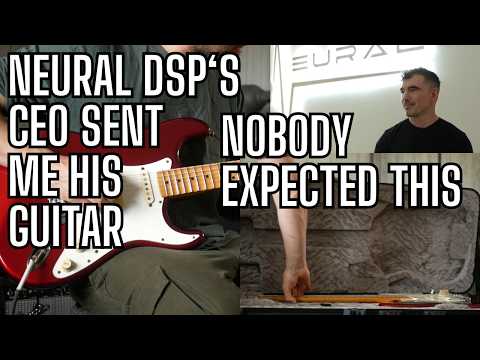 I Can't Believe Neural DSP CEO Doug Castro Sent Me His Guitar - A Rare Fender PRE Yngwie Signature