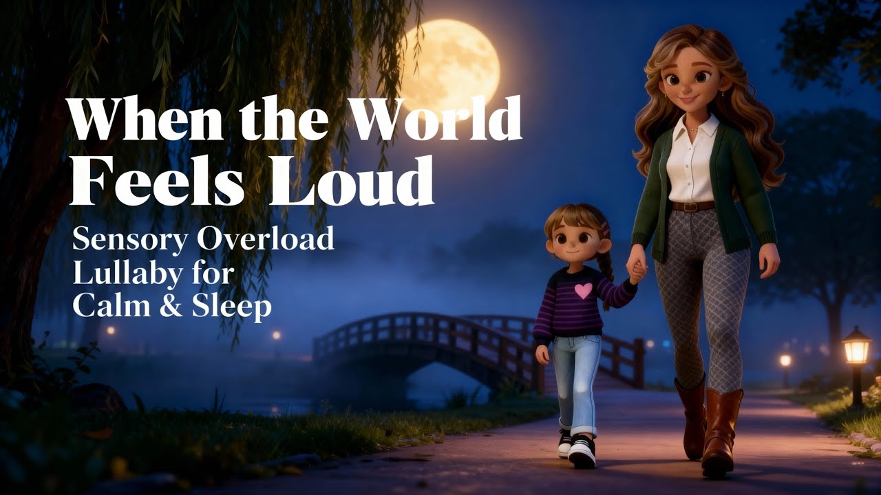 When the World Feels Loud | Sensory Overload Lullaby for Calm & Sleep ...
