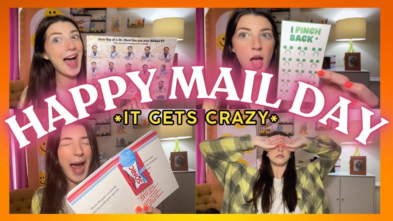 IT'S HAPPY MAIL DAY Y'ALL!!! *It gets crazy* - YouTube