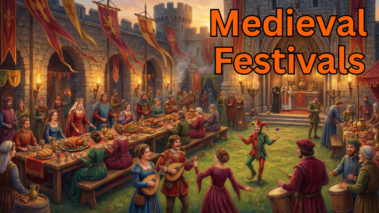 How Medieval People Celebrated & Slept | Calm History for Sleep - YouTube