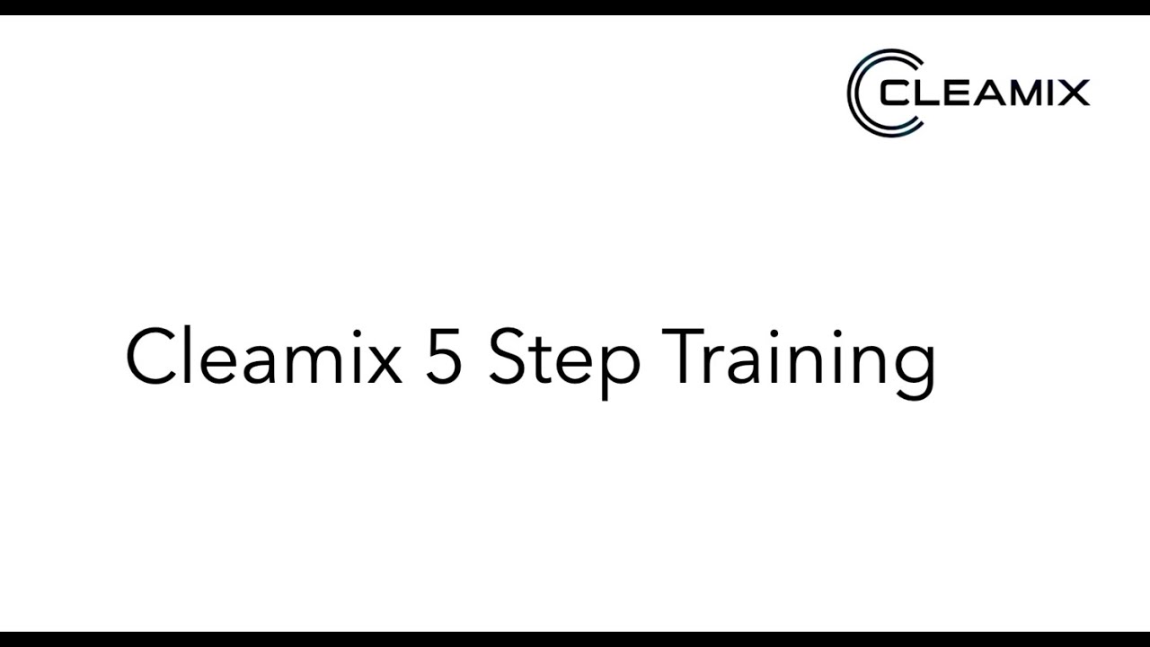 Cleamix User Training Webinar - YouTube