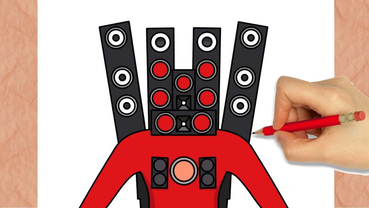 How To Draw TITAN SPEAKERMAN I SKIBIDI TOILET I Easy ( Step by Step ...