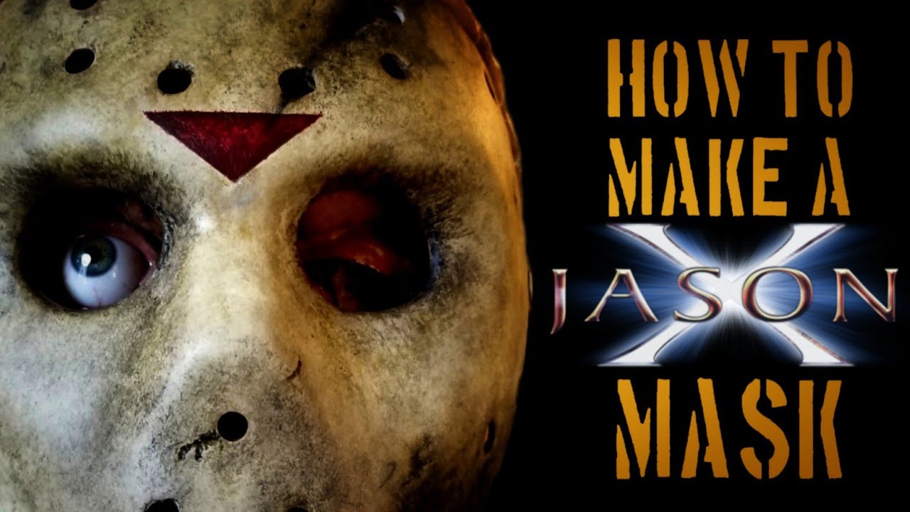 How To Make A Jason X Mask. Friday The 13th Cosplay. DIY - YouTube