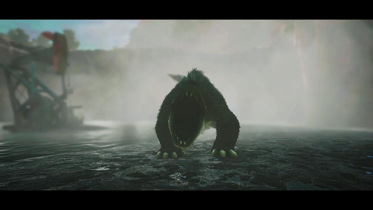 Biomutant Emergent Bulgtusk Monster Fight - YouTube