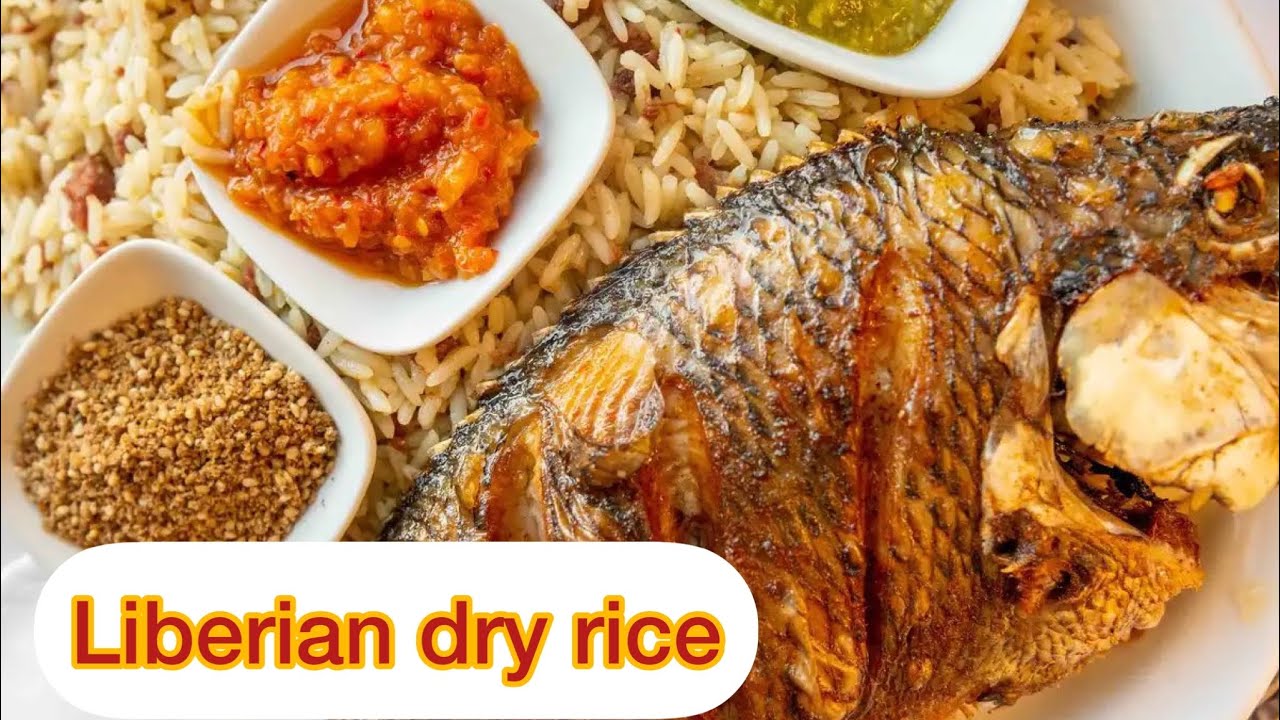 Best Liberian dry rice || home cook || eat with me in #liberia2023 # ...