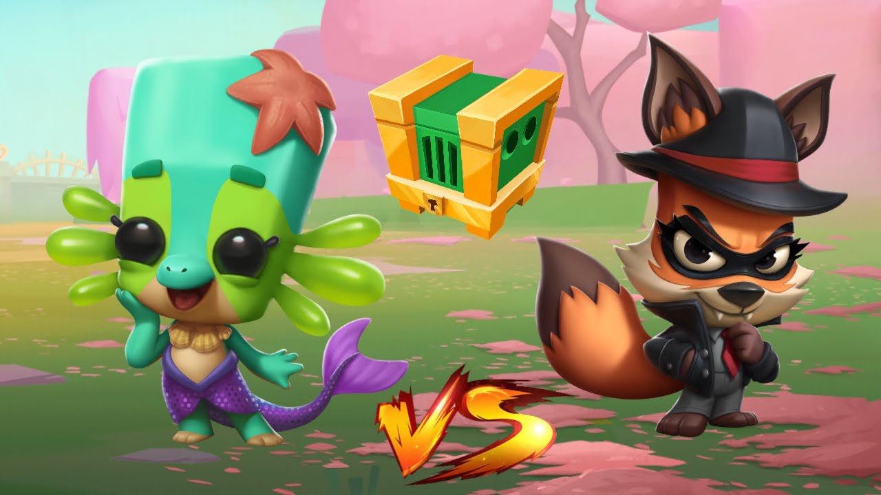 Mermaid Lizzy vs Nix Noir || Duo Mode || Zoo Battle Arena - YouTube