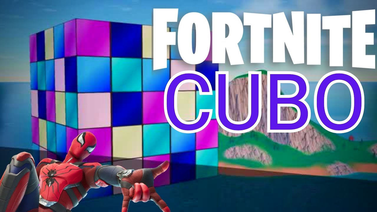MAPA do CUBO 3D no FORTNITE. - YouTube