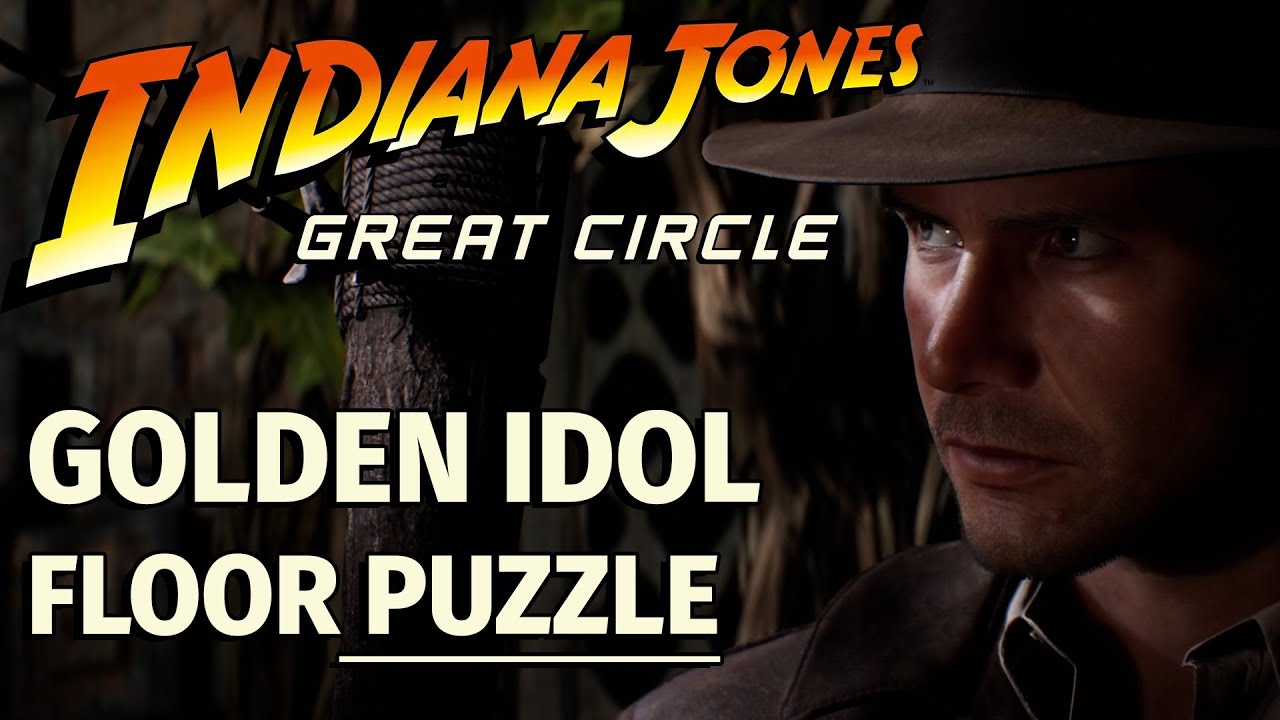 Golden Idol Floor Puzzle Solution - Indiana Jones and the Great Circle - YouTube