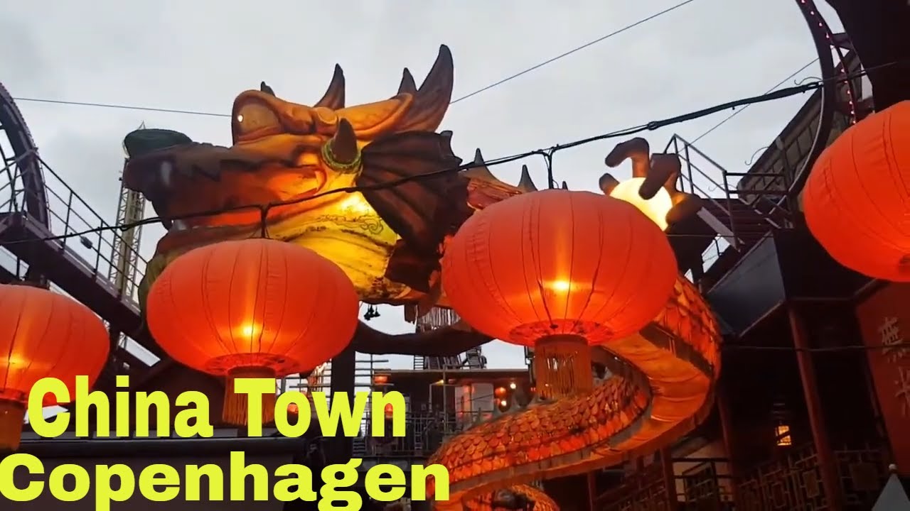 Tivoli Gardens | Copenhagen, Denmark | China Town | Walking Tour ...
