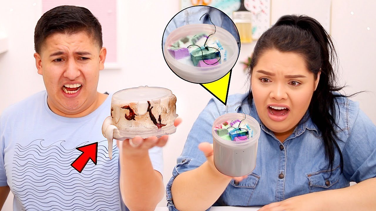Can we Fix this Slime?! Slime Makeover Challenge! - YouTube