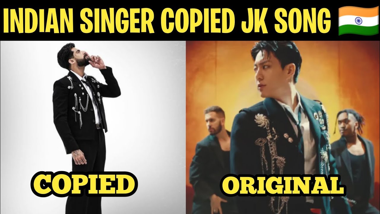 Indian Singer Copied BTS Jungkook Song 🇮🇳 BTS JK Song Full Copy In ...
