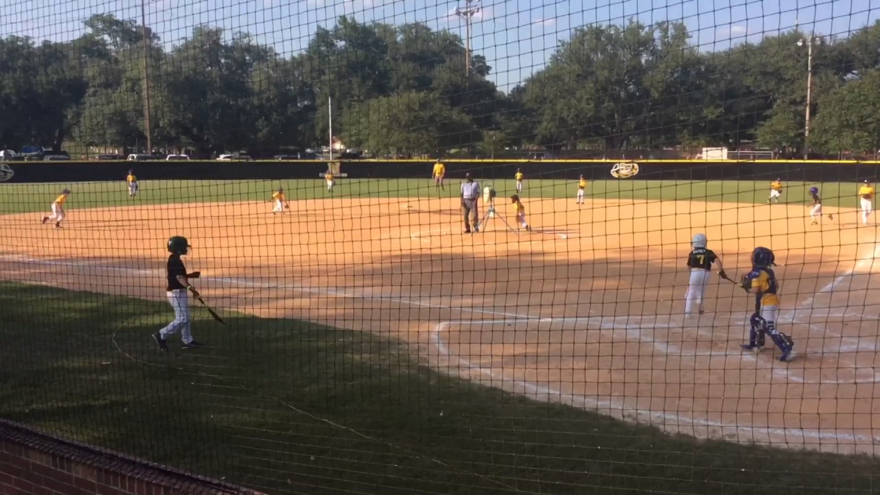 Cedric Goins Jr. 7 Year Old Baseball Highlight - YouTube