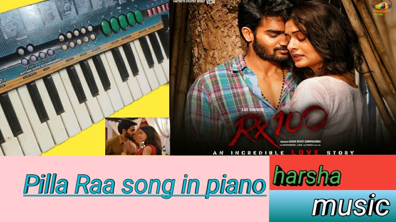 Rx 100 movie song in piano - YouTube