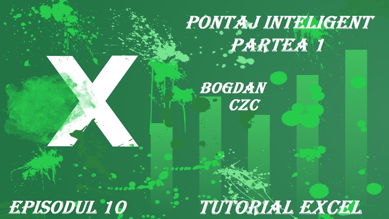 Tutorial Excel ( RO ) - Episodul 10 – Pontaj Inteligent ( Partea 1 ...