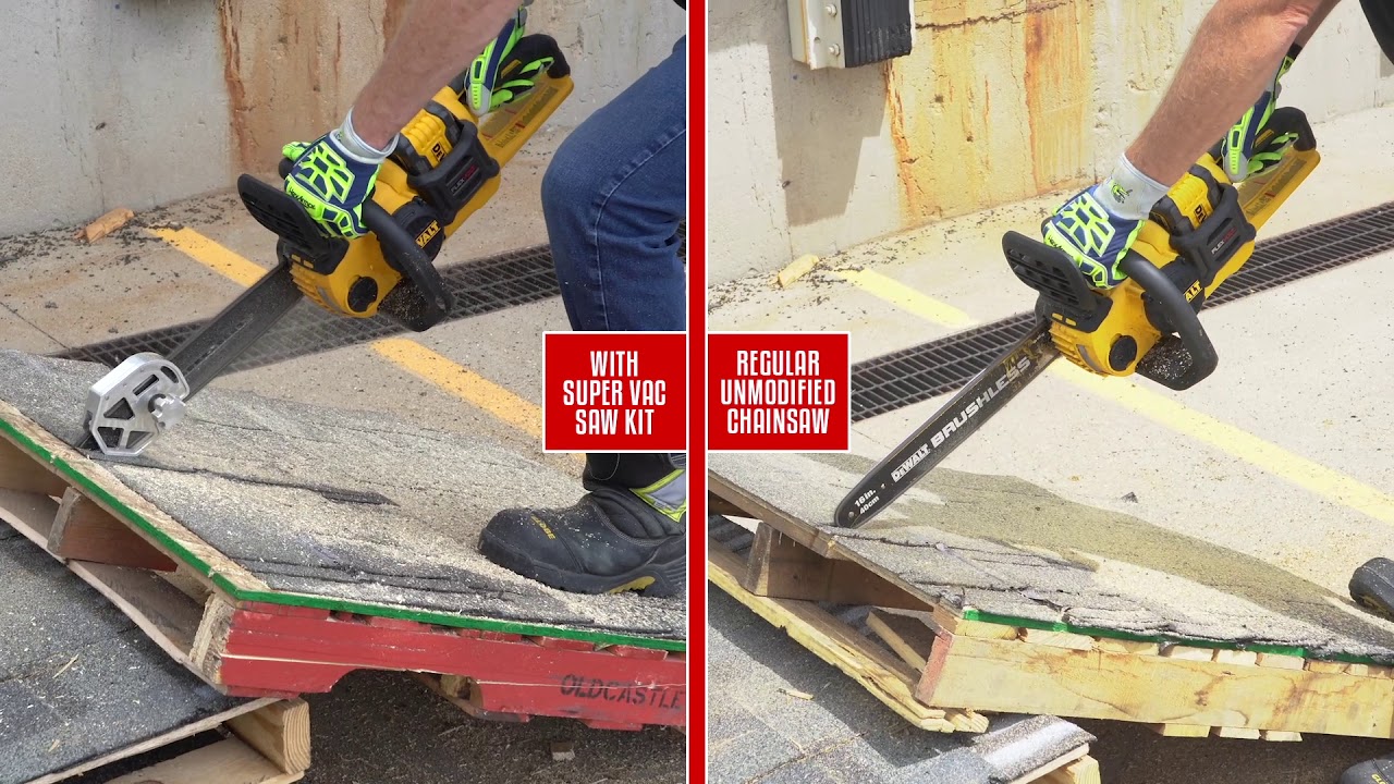 Plunge Cut Comparison: Super Vac's Chainsaw Kit vs. An Ordinary ...