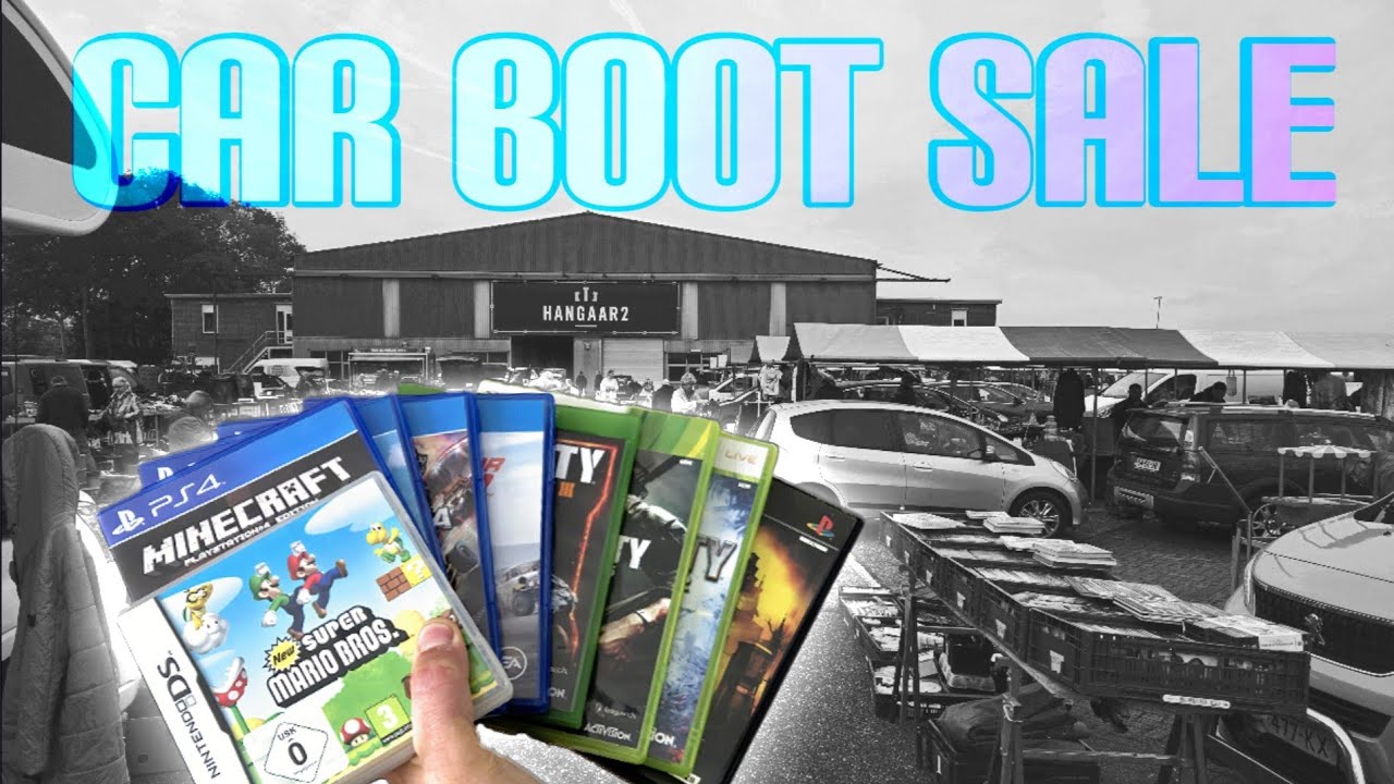 End of Season VIDEO GAME HAUL at the Final Car Boot Sale! - YouTube
