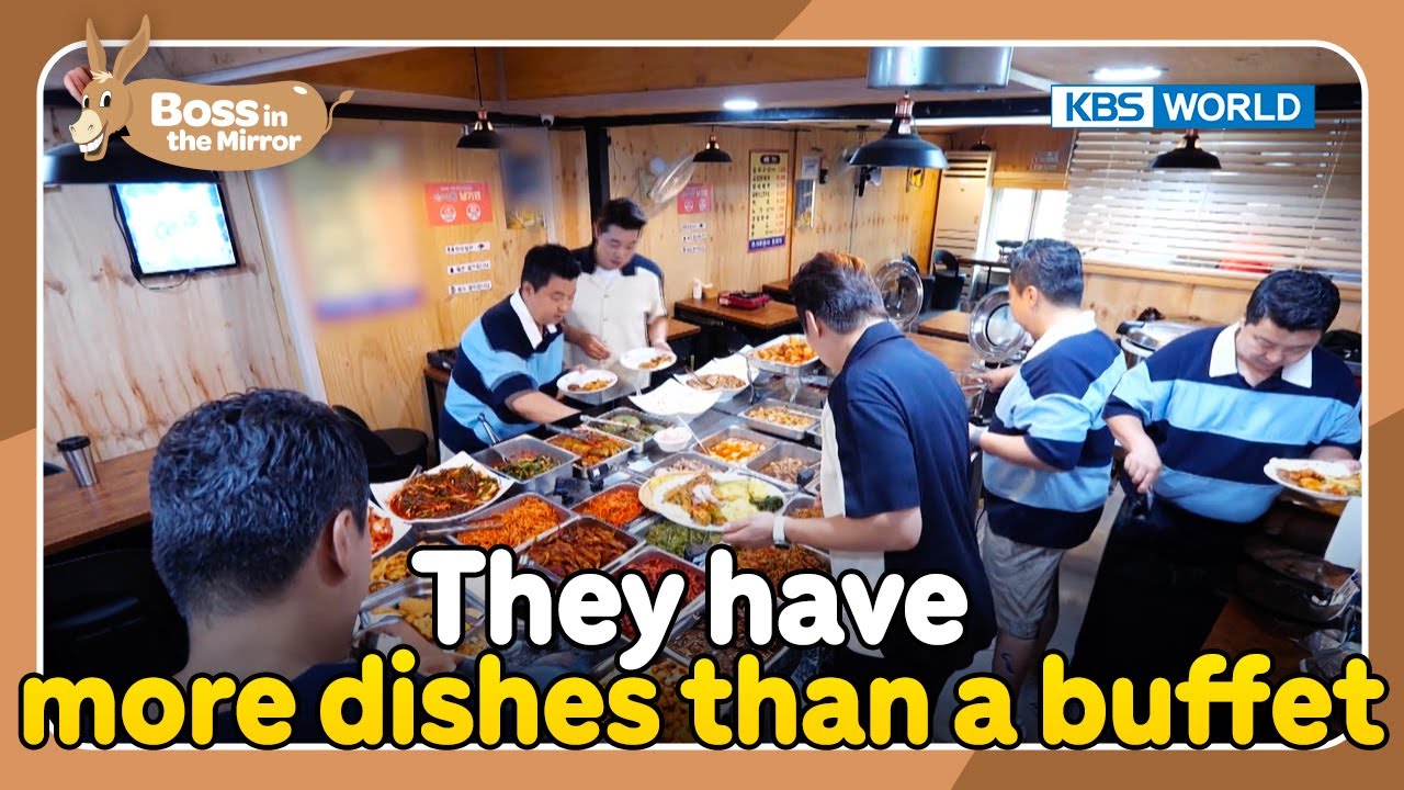 They have more dishes than a buffet😋 [Boss in the Mirror : 274-4] | KBS ...