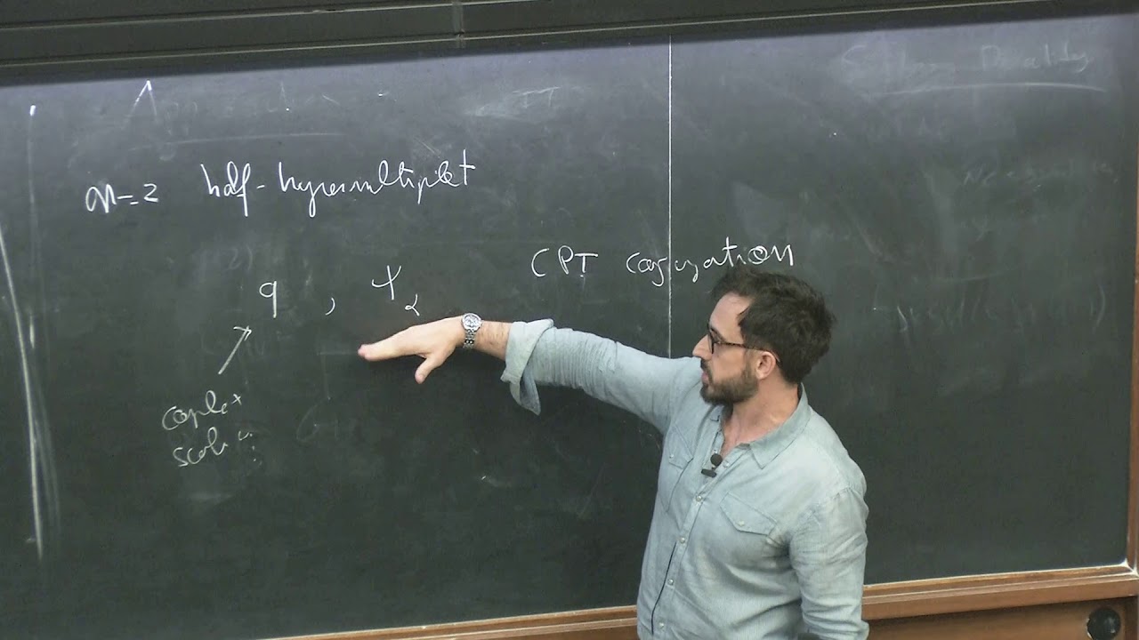 The Chiral Algebra Program for Four-dimensional SCFTs - Lecture 1 - YouTube