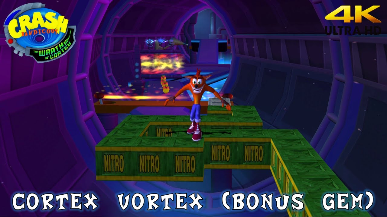 Crash Bandicoot The Wrath of Cortex 'Cortex Vortex' (Bonus Gem ...