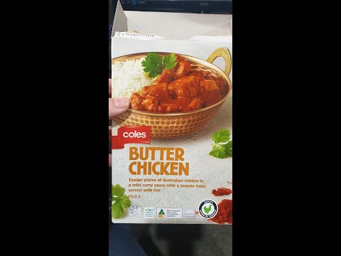 Coles Butter Chicken Review - YouTube