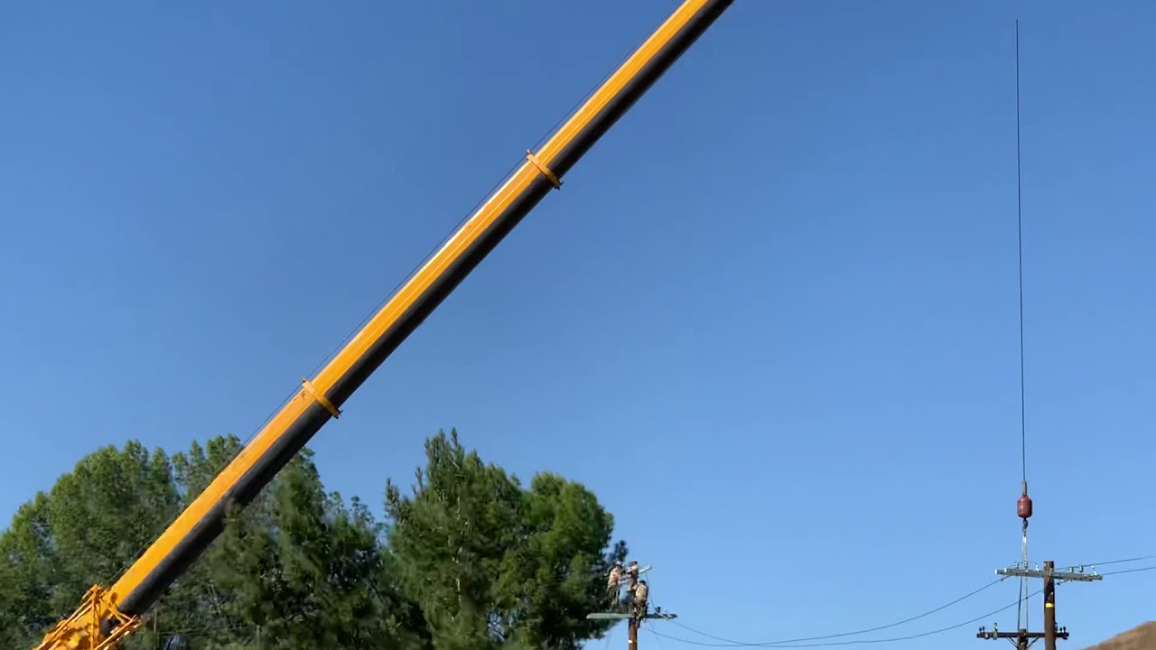 IUOE Local 12 Pole change - YouTube