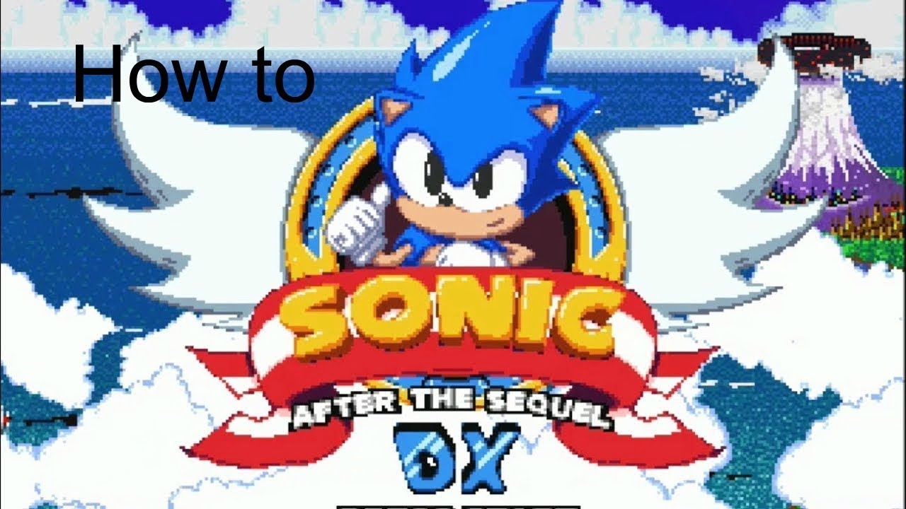 How To Add The 100% Save File in Sonic After The Sequel Tutorial - YouTube