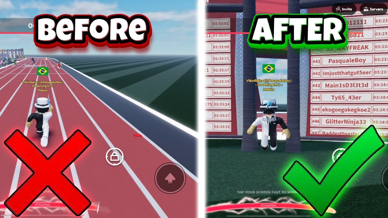 How to get on the LEADERBOARDS in ROBLOX Track & Field Infinite After ...