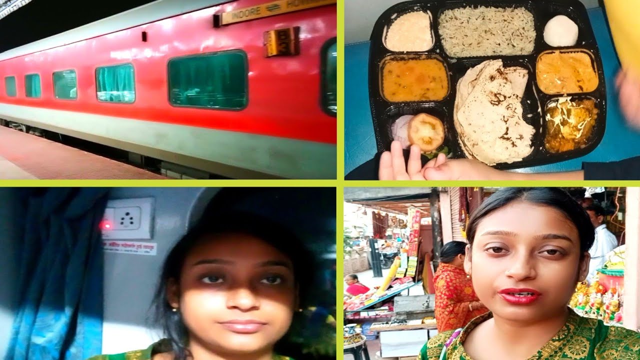 Indore Howrah Shipra Express 3A Journey From Moghalsarai to Durgapur ...