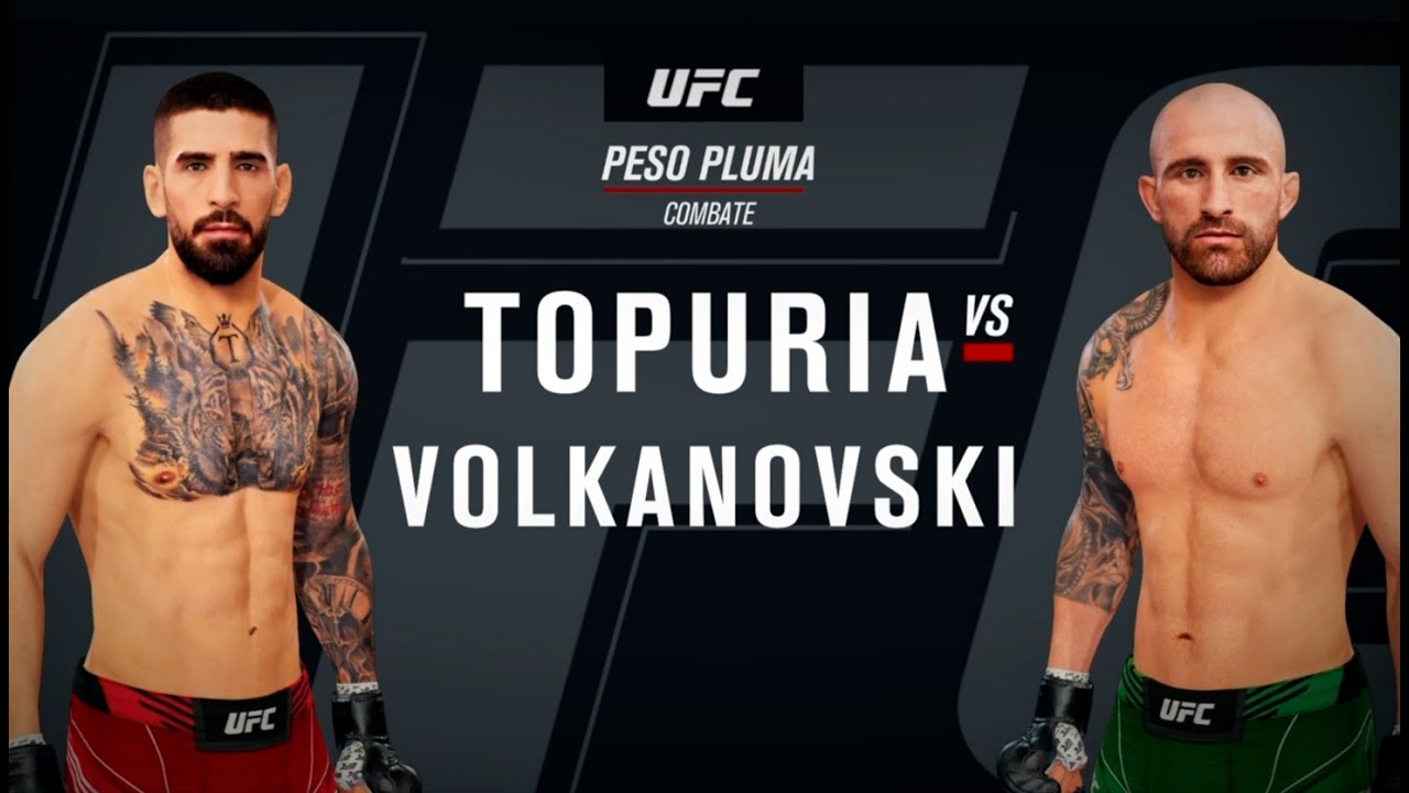 UFC 298 Volkanovski vs Topuria highlights. - YouTube