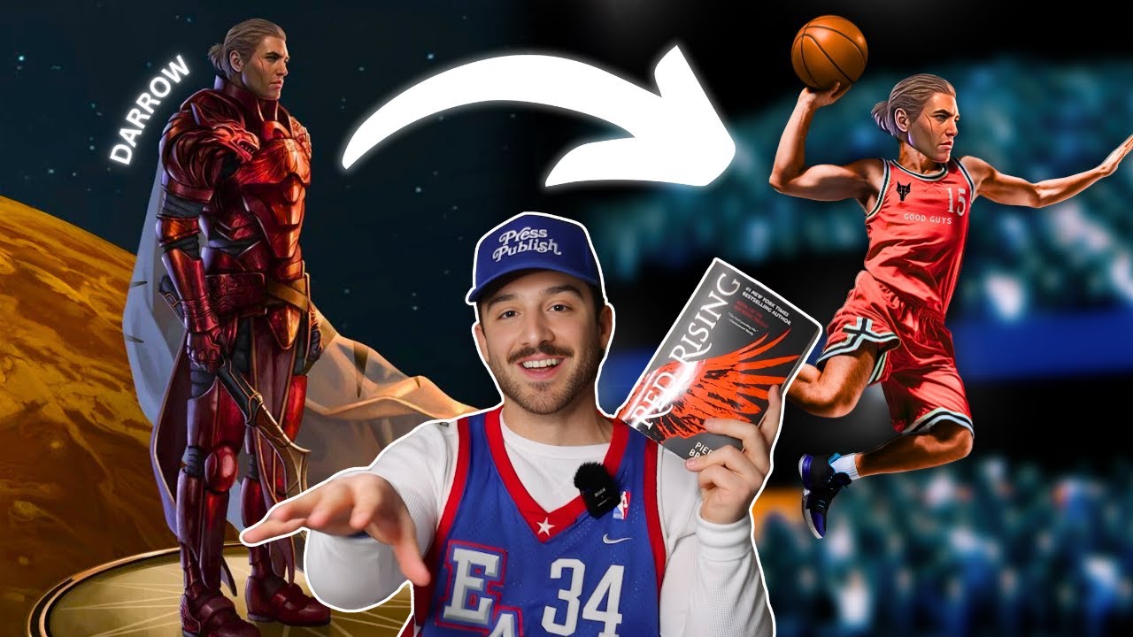 I Built a Basketball team using Fantasy Book Characters 📚🏀 *GOOD GUYS ...