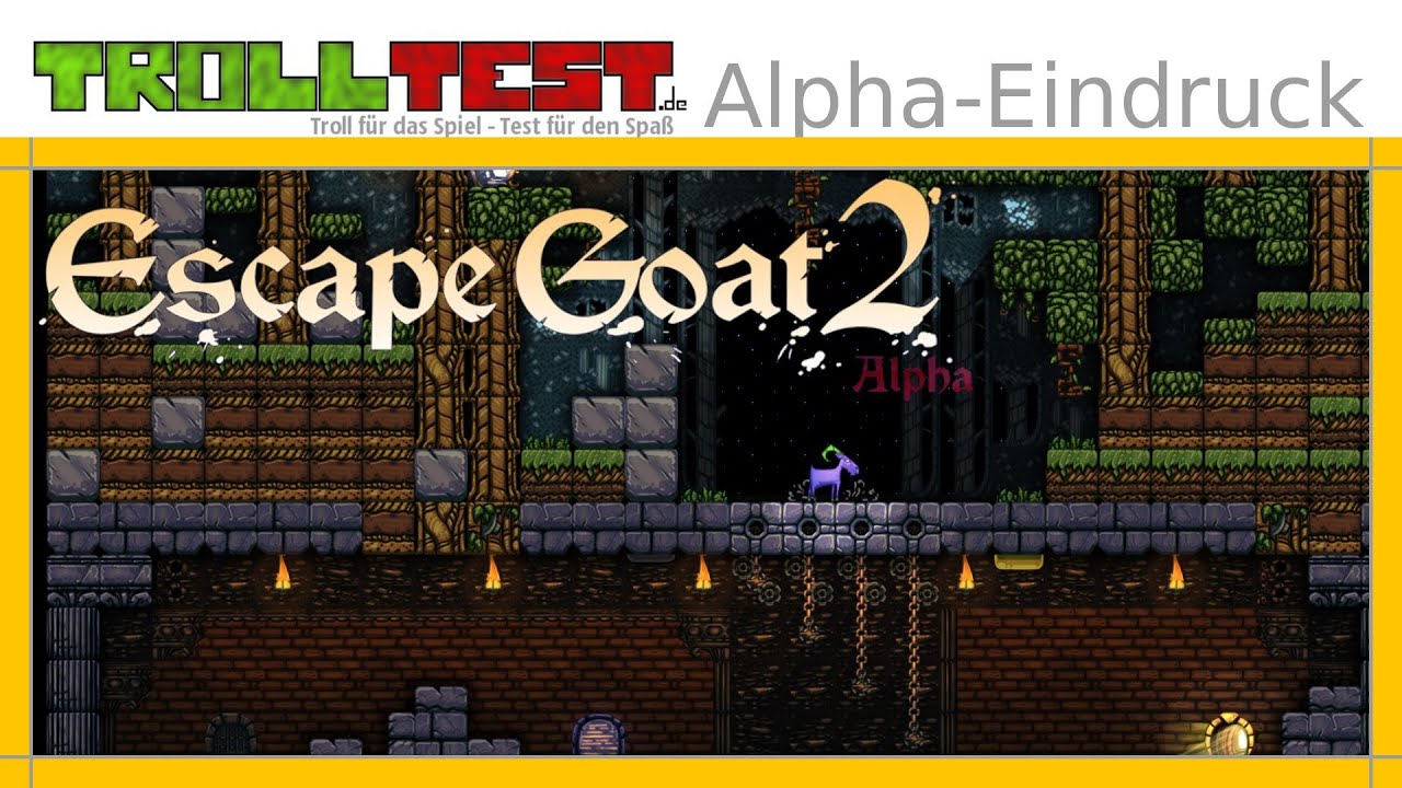 Escape Goat 2 (Alpha-Preview/Deutsch): Rätsel-Platformer im ...