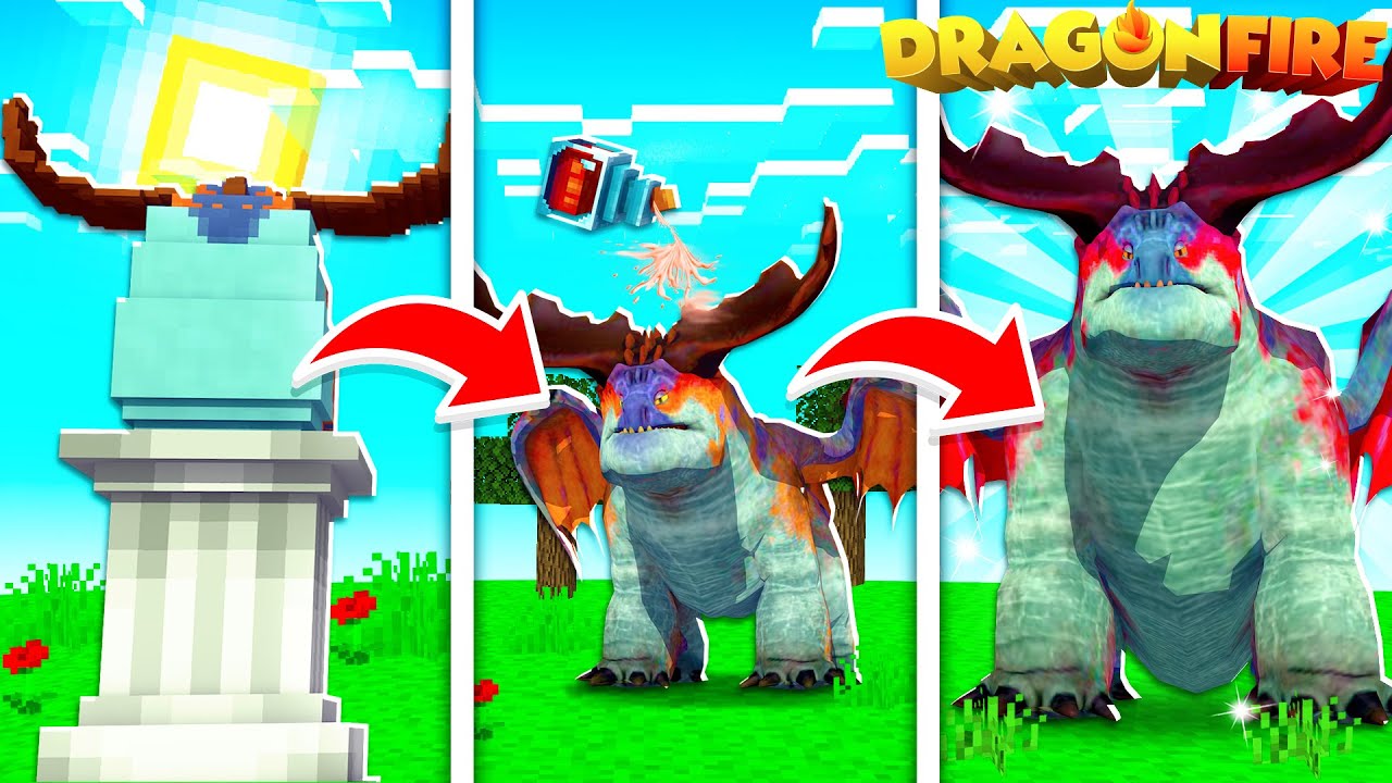 The First RARE CRIMSON GOREGUTTER Dragon in Minecraft... - YouTube