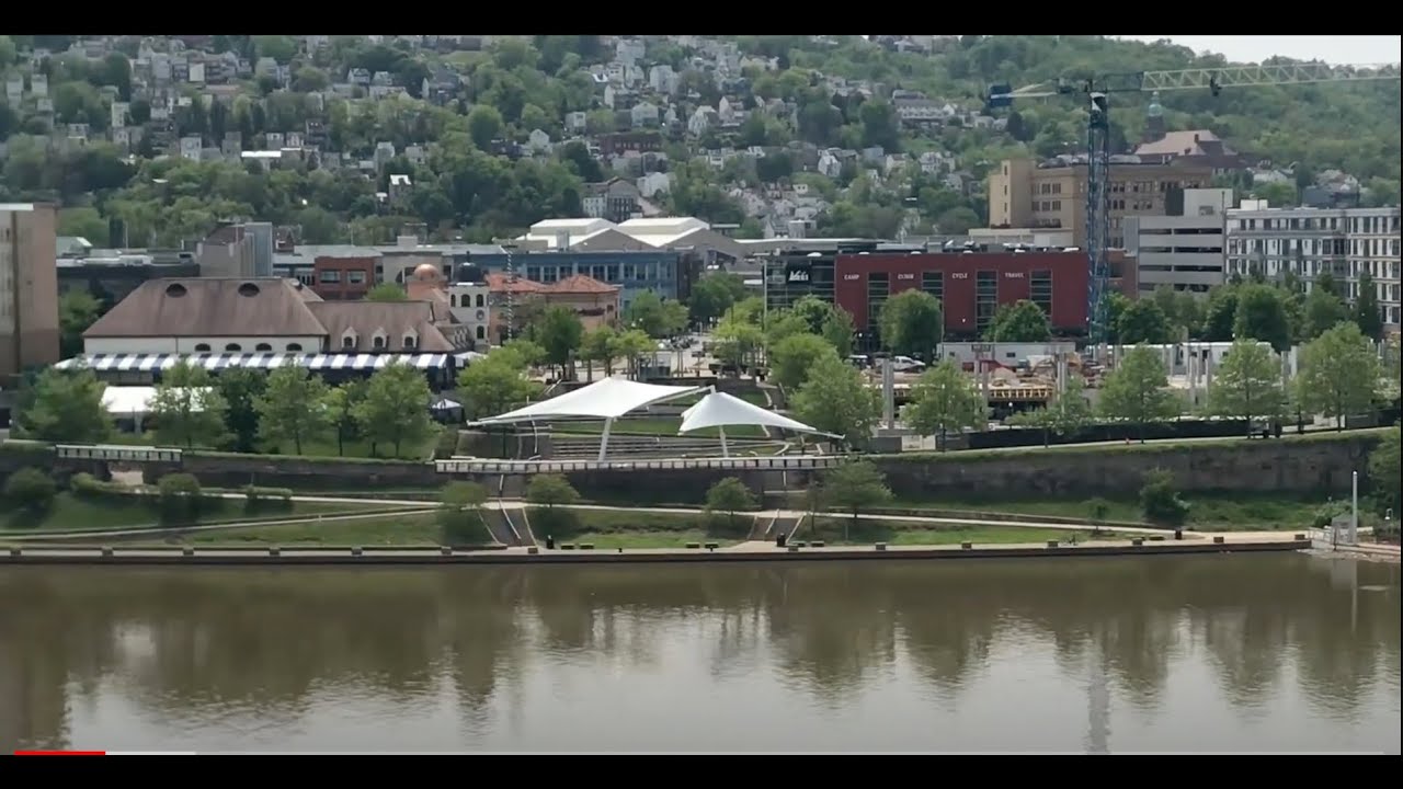 South Shore Riverfront Park, South Side Works, Pittsburgh, PA - YouTube