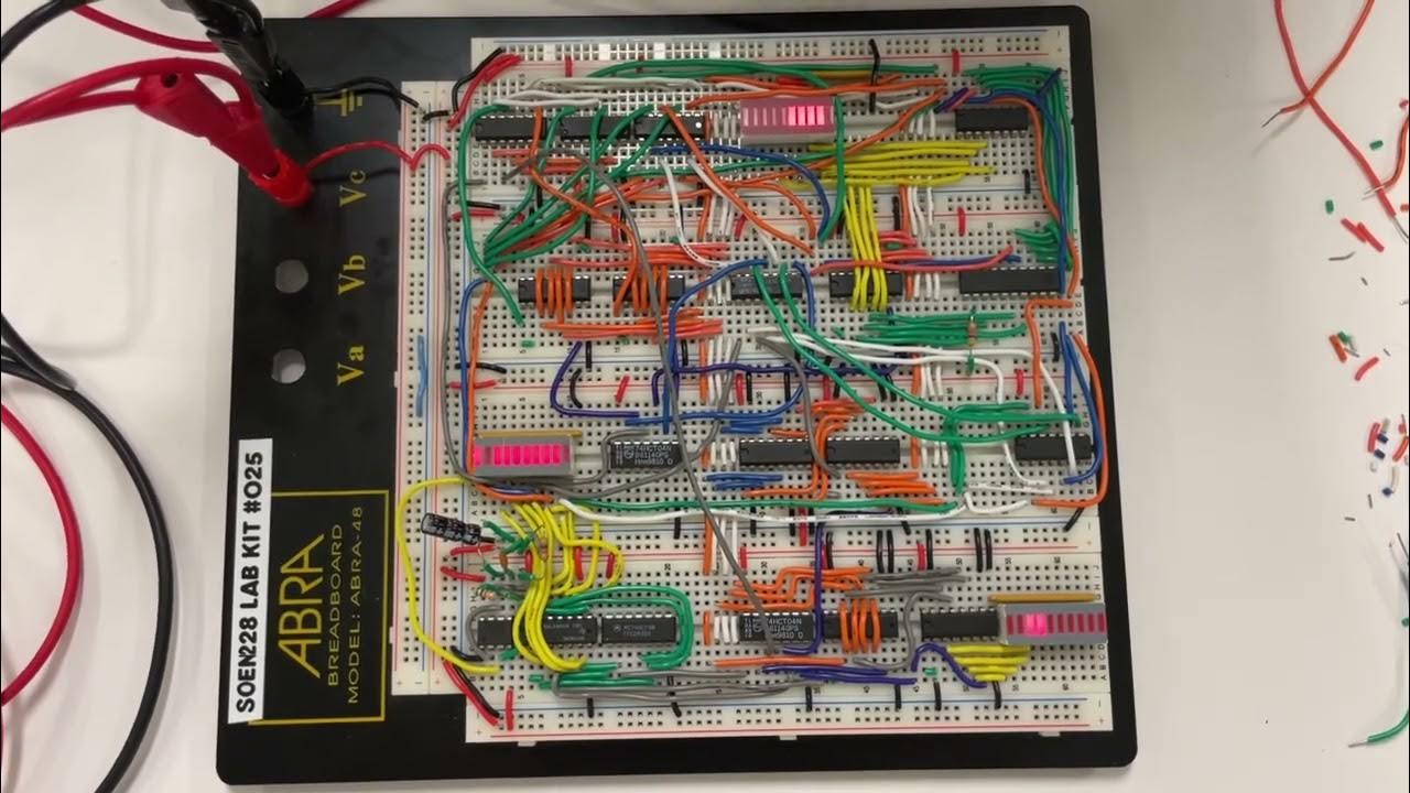 4-bit computer - YouTube