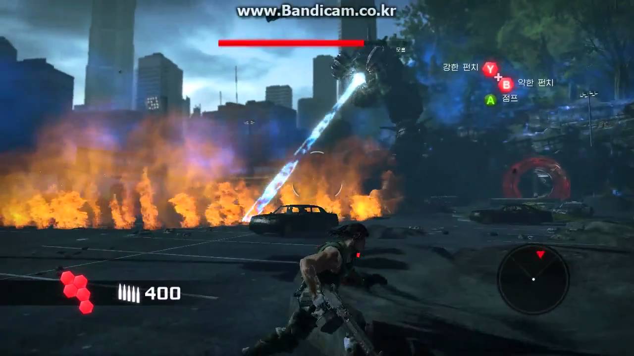 Bionic Commando Moehole, boss, giant earthworm 720p - YouTube