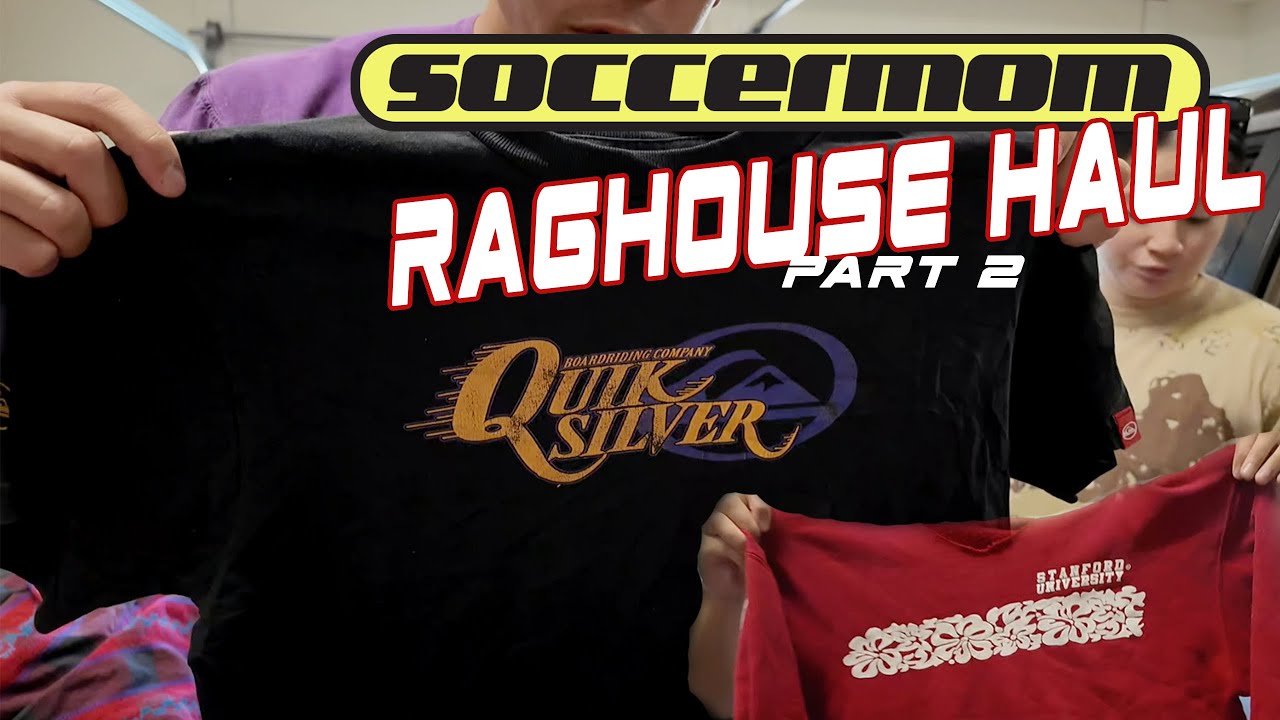 Our Rag House Haul Part 2! - YouTube
