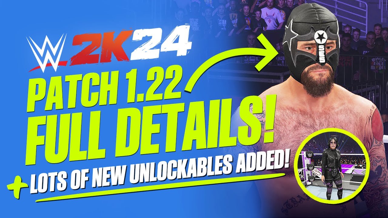 WWE 2K24 Patch 1.22: Full Details, Lots of New Unlockables Added ...