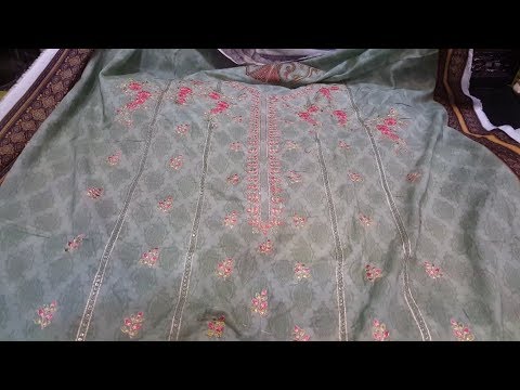 Bin saeed lawn embroidery 2020 |binsaeed lawn 2020