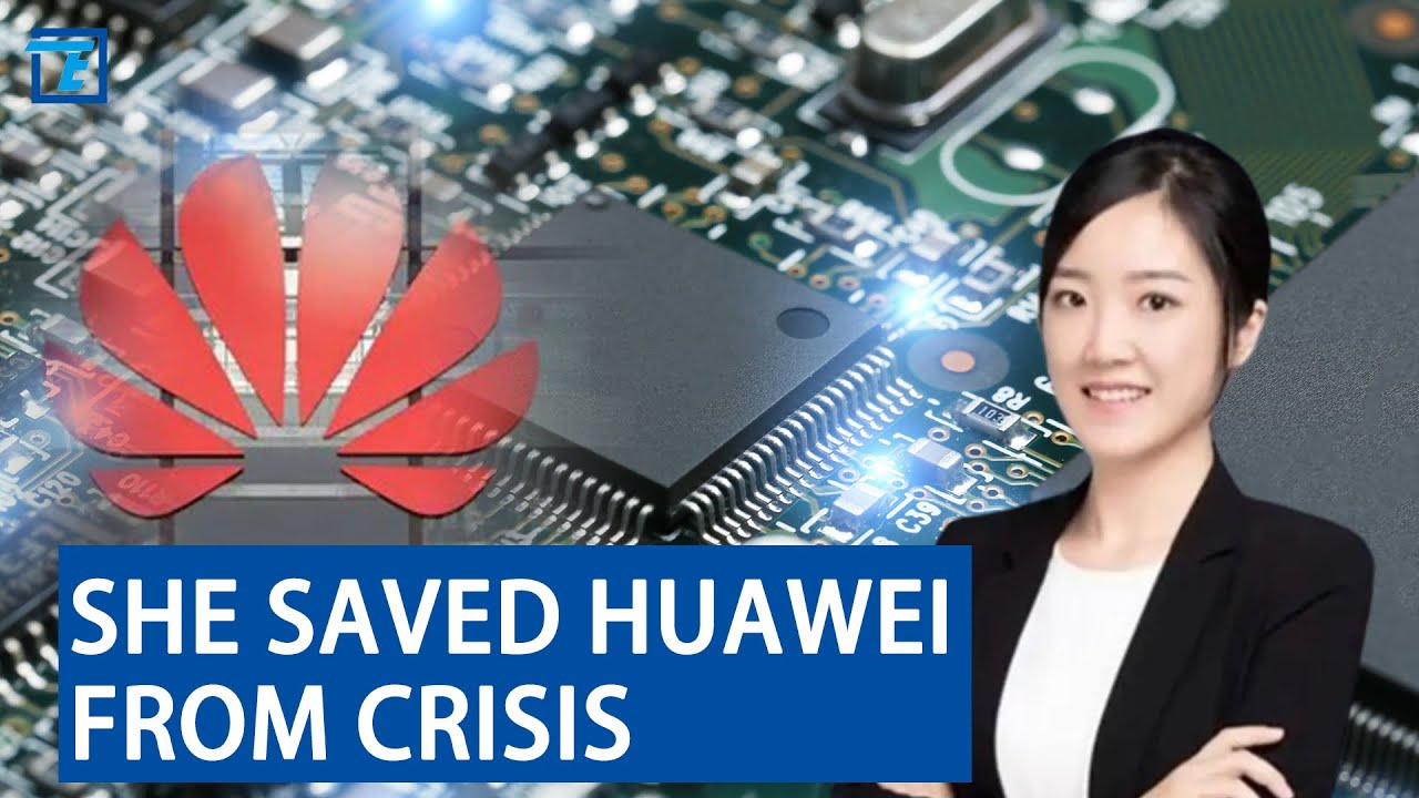 Pretty Chinese 'chip goddess' helped Huawei out of trouble? - YouTube