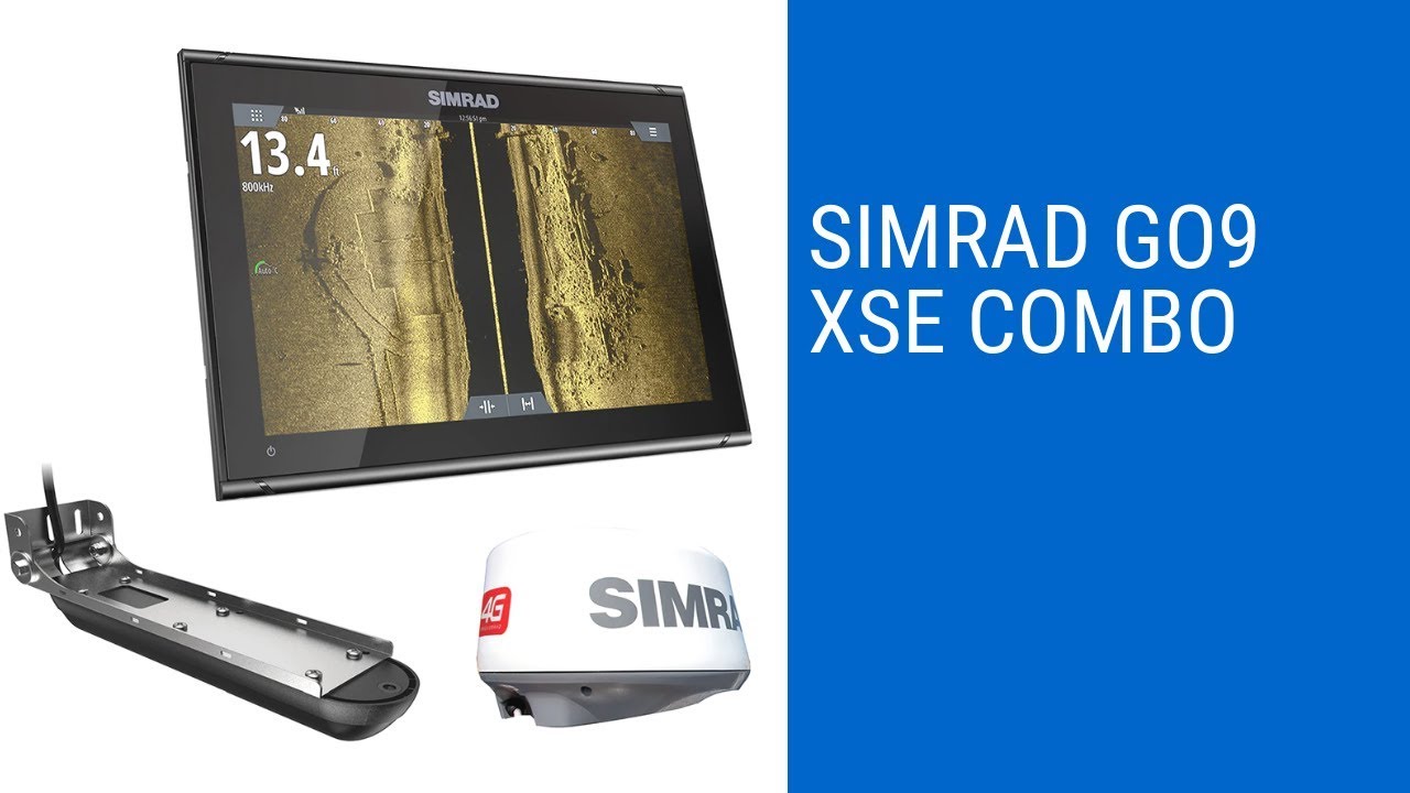 Simrad GO9 XSE Combo review - YouTube