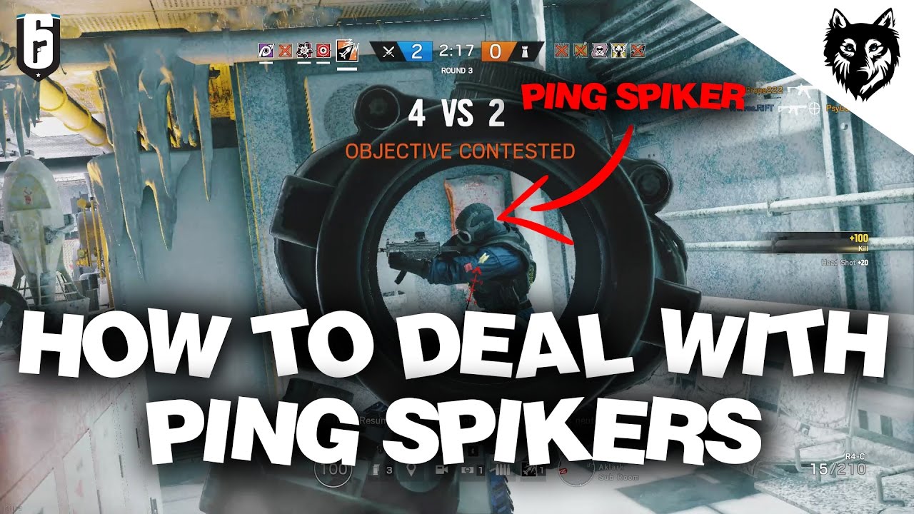 HOW TO DEAL WITH PING SPIKERS | Rainbow Six Siege - YouTube