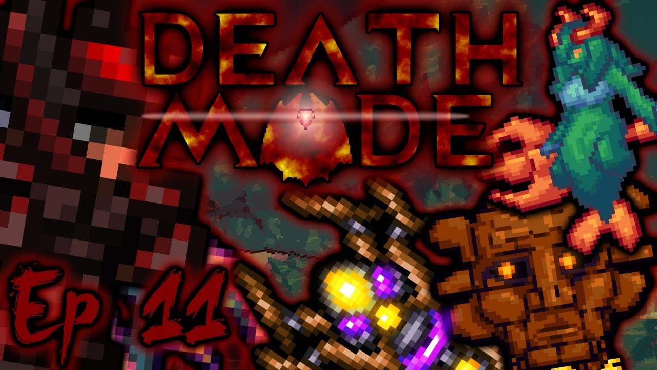 Terraria Death Mode Playthrough | Ep 11: Raw, Unfiltered Death - YouTube