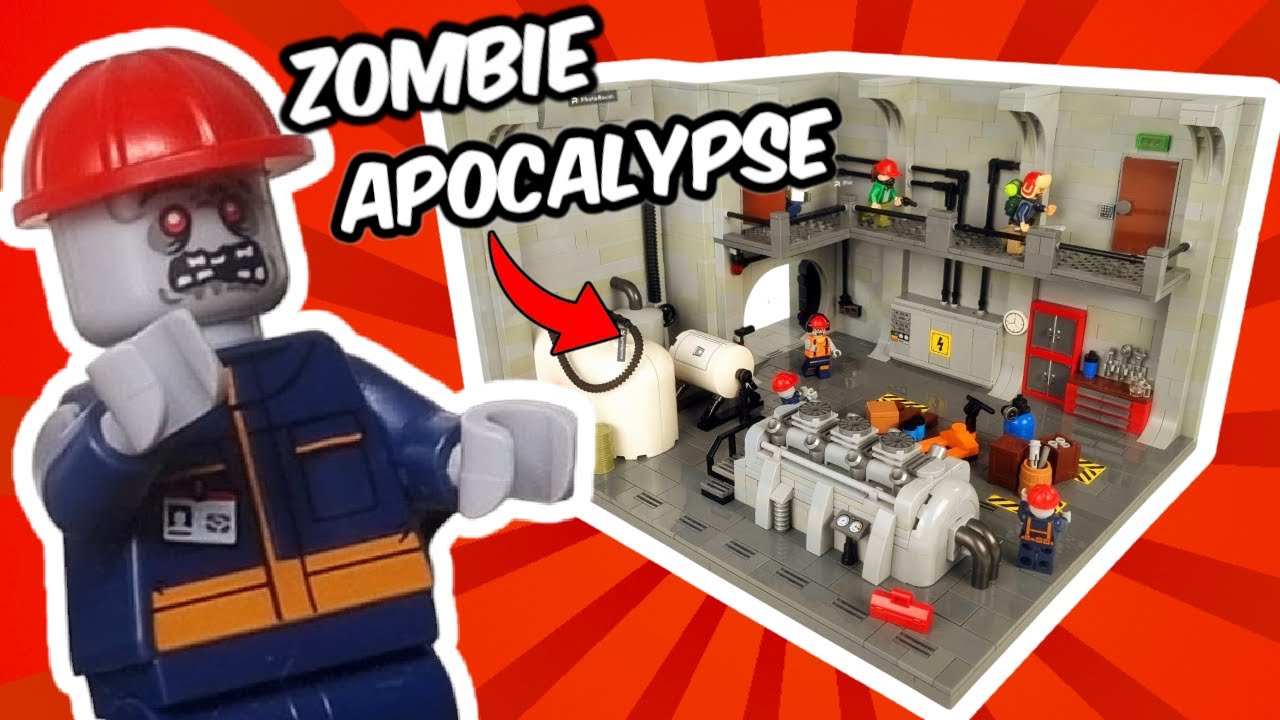 I built Part 7 of our Lego ZOMBIE APOCALYPSE MOC SERIES | Lego Zombie ...