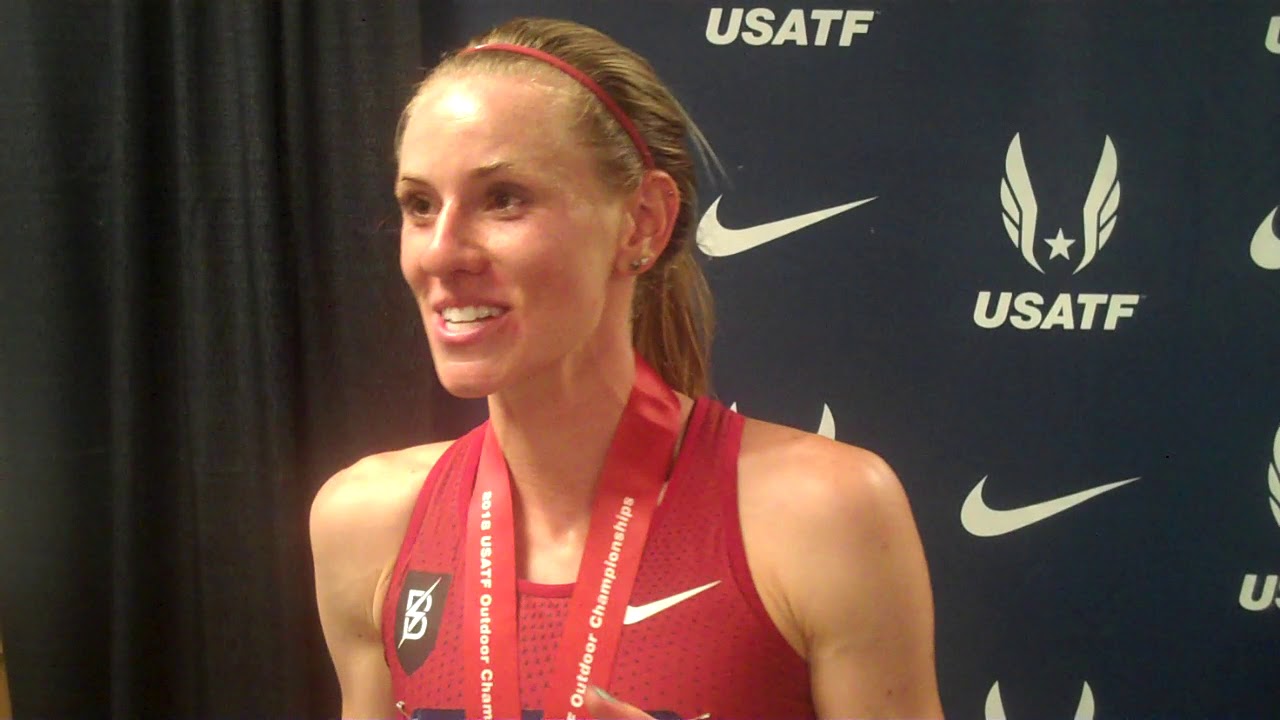 Courtney Frerichs on Meeting Emma Coburn 1st time and Showing Worlds ...