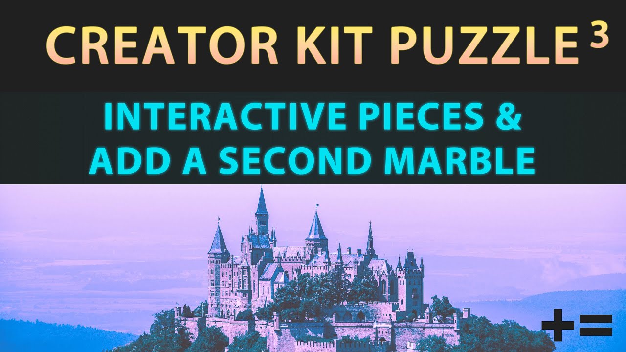 Creator Kit: Puzzle [Part 3] Interactive Puzzle Pieces (Add a Spoon ...